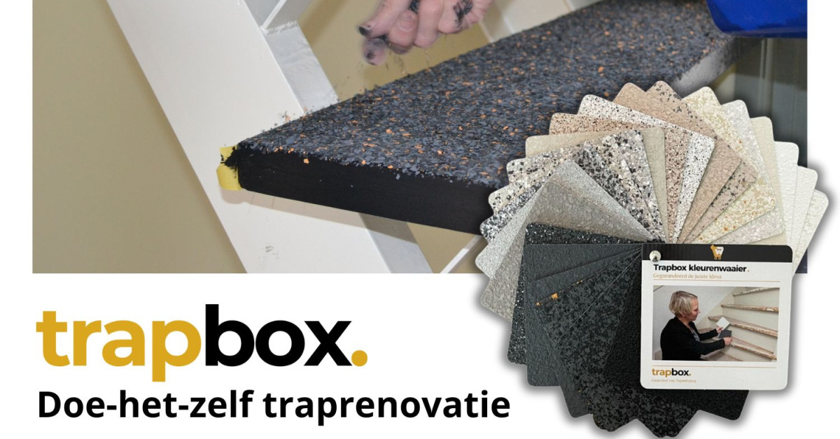 De Trapbox een complete set om je trap weer nieuw te maken
